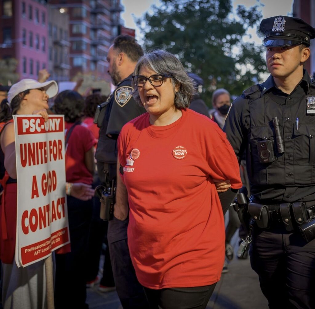 Brooklyn College Professors Among Dozens Arrested at CUNY Union Faculty ...